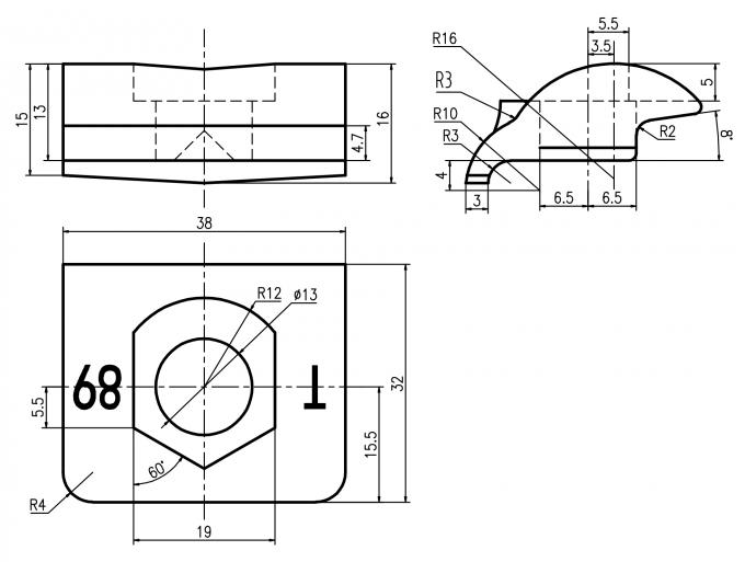 T89 T Type Machine Elevator Guide Rail For Lifts Manufacturers ...