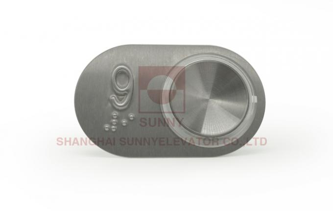 Elevator Push Button , Switch Elevator Parts Tactile characters with ...
