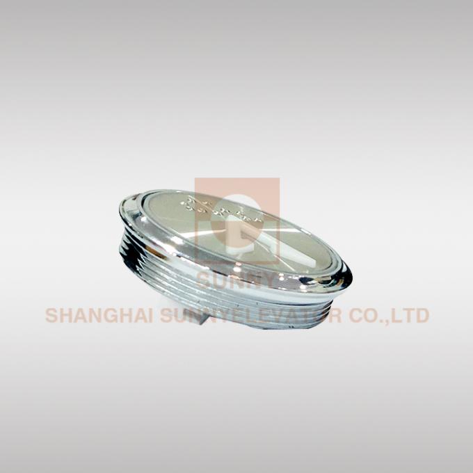 Round 42mm Elevator Push Button With EN81-70 / Lift Elevator Buttons