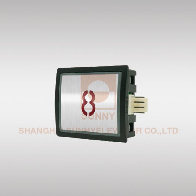 SN-PB113 Elevator Push Button Spare Parts Illuminant Halo And Characters
