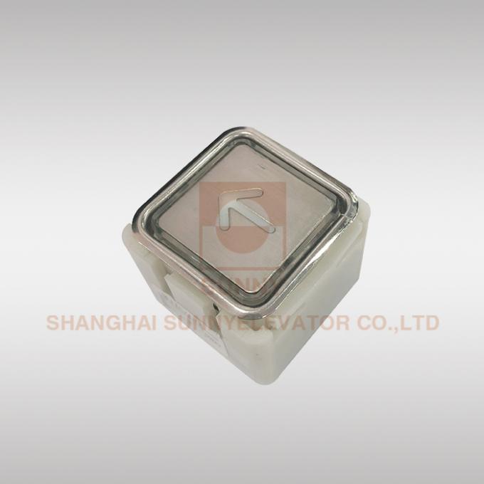 Square Elevator Push Button Switch 36x36x36mm Size With CE Certificate