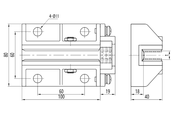 Passenger Lift Elevator Slide Guides 10mm Width 1.75m/S Elevator Spare ...