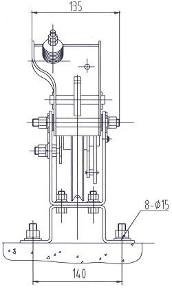 Wire Rope Elevator Overspeed Governor For Lift Safety Devices