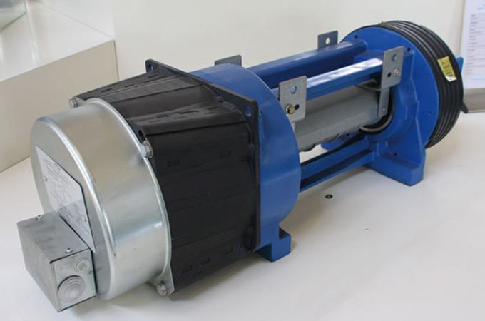 Residential / Commercial Lift Belt Traction Machine For Public ...