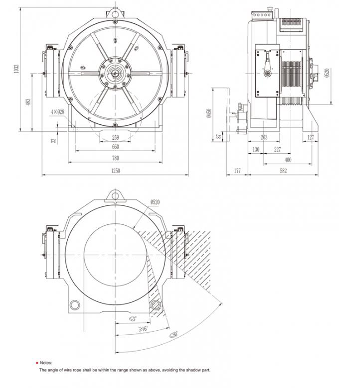 Experience Superior Elevator Performance With Our Gearless Traction Machine