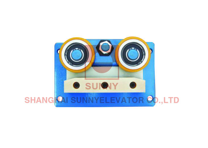 Blue Imported Roller Villa Elevator Guide Rail Shoes With Rated Speed V ...