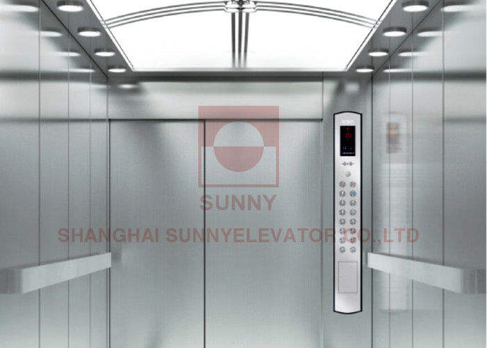 Speed 1~2.5m/s Safe And Stable High Speed Elevator / Low Noice Hospital ...