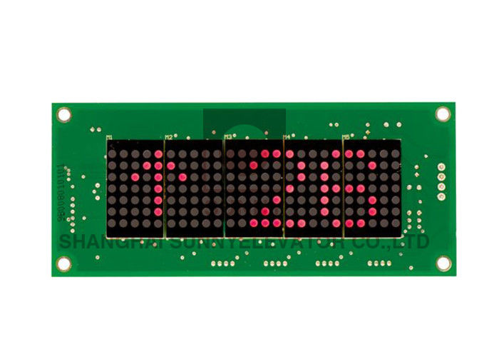 SN-SM-04-HRC Round Dot Matrix Elevator Display Panel / Board For COP