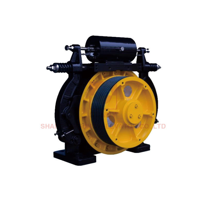2000kg Φ480mm Sheave Elevator Lift Motor for Freight Elevator ...