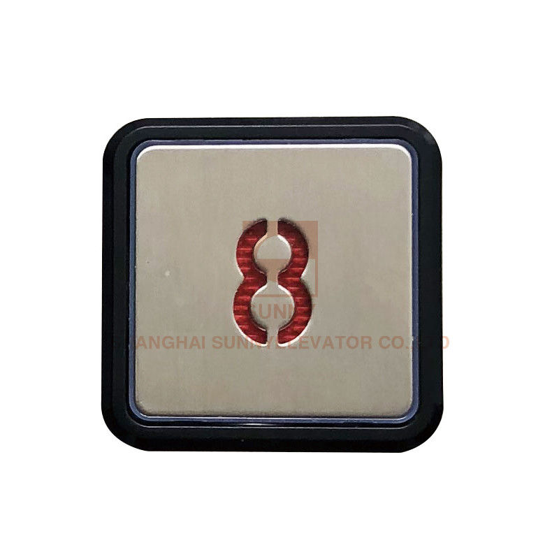 Elevator Spare Parts , Custom Elevator Push Button Easy Installation 50 mA