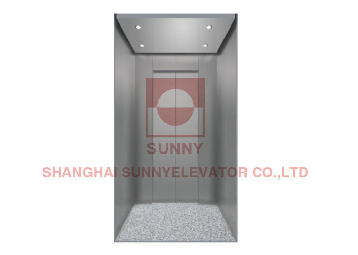 Villa Elevator Interior Design with PVC Floor & Stainless Steel