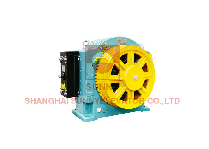 30kN 330kg Weight Shaft Load Gearless Traction Machine Motor For Lift Parts