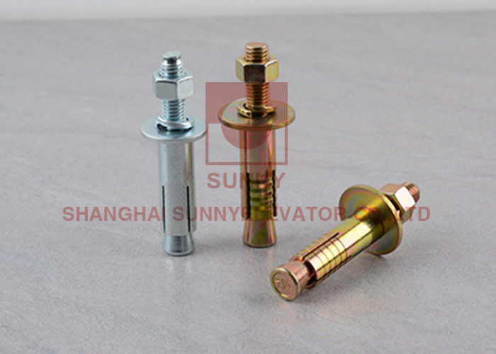 CE 300kgs/Cm2 SS Elevator Casing Type Anchor Bolt For Elevator Parts