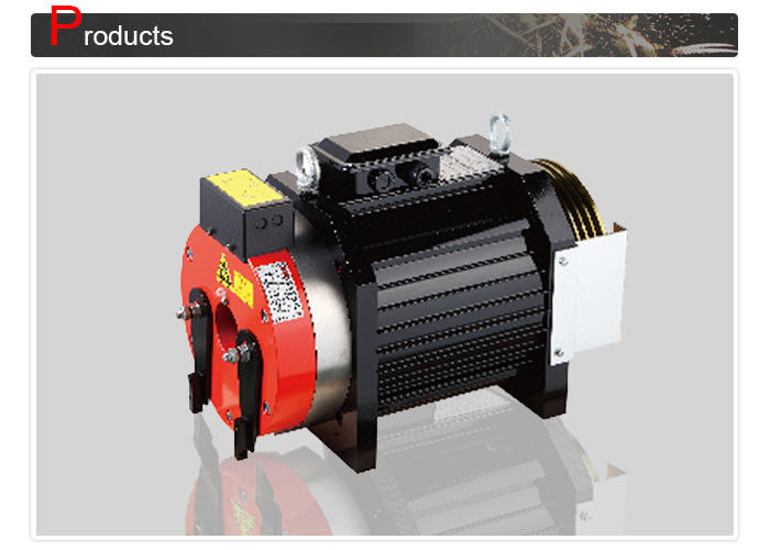 450kg Safety Elevator Gearless Machine Lift Motor For Passenger Lift Parts