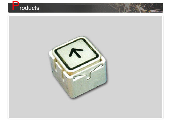 Square Elevator Arrow Push Button With Good Touch Sense For Elevator Parts