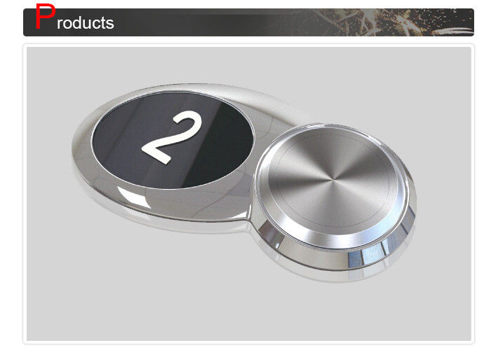Elevator Electrical Push Button Special Shaped with Size 51 x 81 mm
