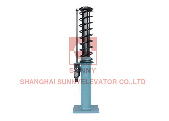 210mm Stroke Lift Hydraulic Buffer For Passenger Elevator Safety System ...