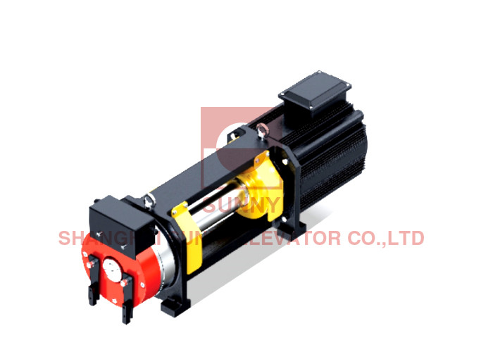 3000kg Static Load Gearless Traction Machine 380V / 220V Voltage F Ins ...