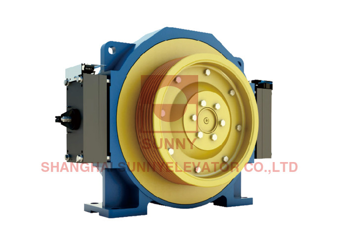 630kg Elevator Traction Motor / Gearless Lift Traction Machine Motor