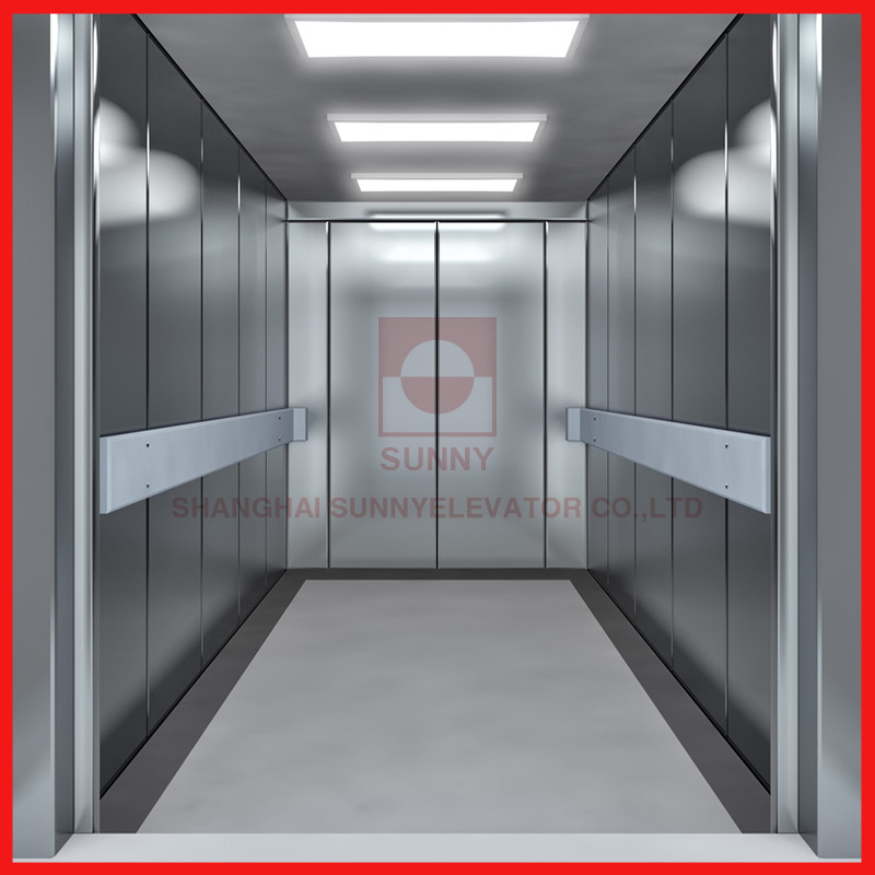 1600kg Hospital Stable High Speed Elevator Lift Low Running Noise