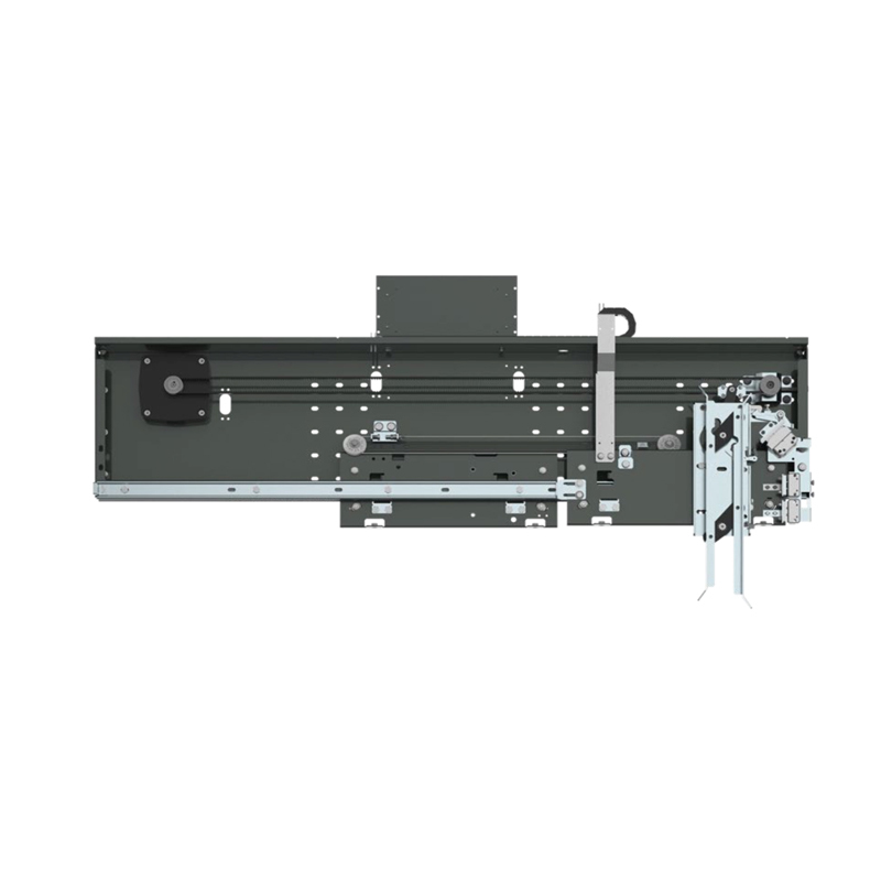 700~1300mm JJ Elevator Side Opening Two Panel Car Door With Car Door Lock