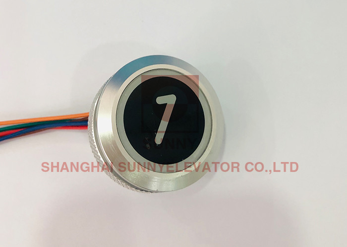 Elevator DC24V Lighted Waterproof Piezo Lift Push Button Switch ...