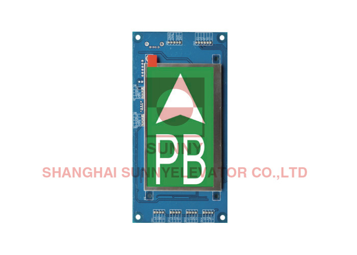 4mm Hole 7 Inch Slim Elevator LCD Display With INVT System