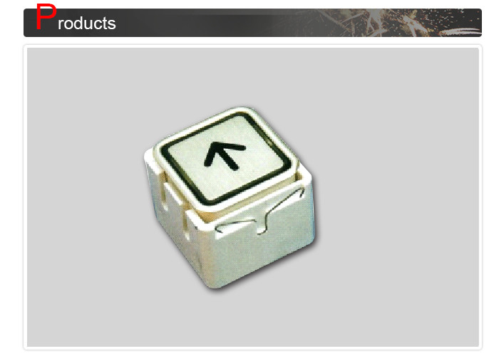 Square Elevator Arrow Push Button With Good Touch Sense For Elevator Parts