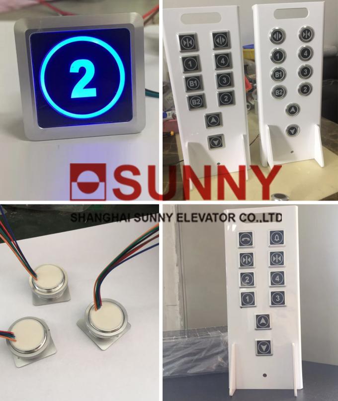 Braille Elevator Push Button , Replacement Elevator Buttons For Lift Parts