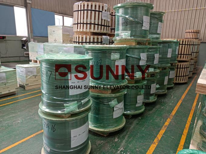 Gustav Wolf Steel Core Wire Rope Elevator Safety Components 8 X 36 Warrington Seale