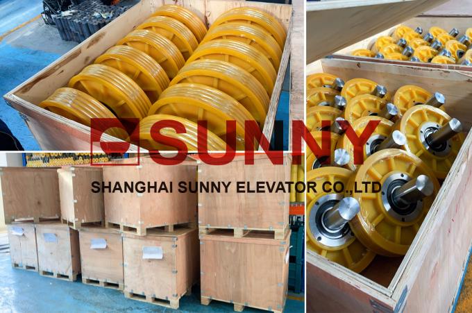 Cast Iron Sheave Elevator Traction Sheave Wire Rope Sheave Wheels
